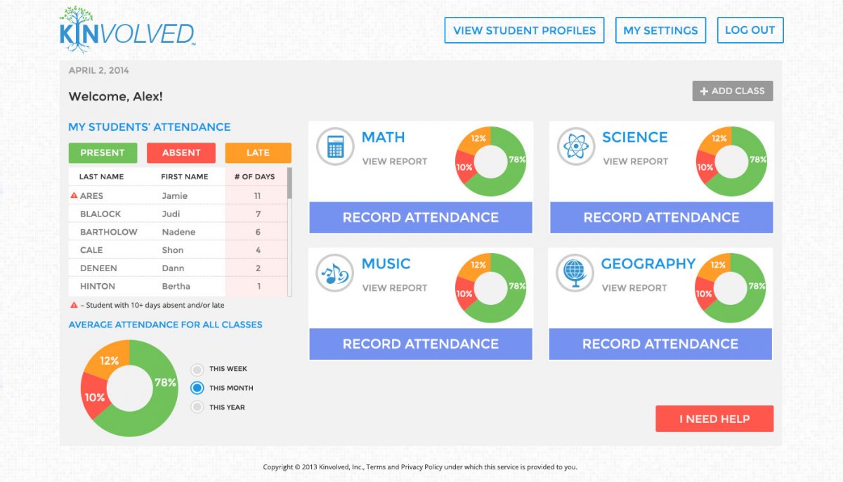 Kinvolved – Big Brother is NOT a solution – Dimstudio